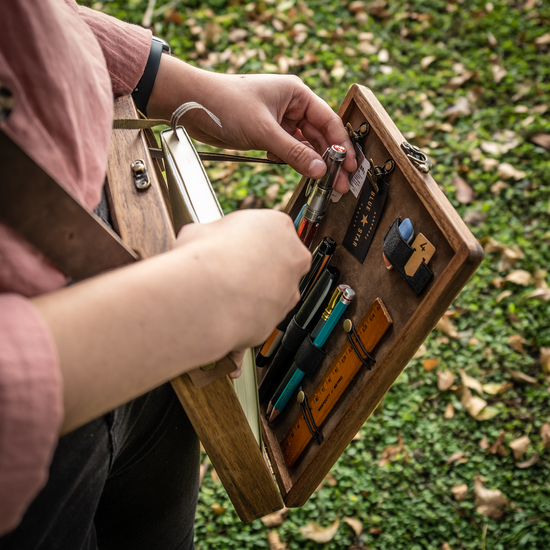 Messenger Wood Box – Blue Star Crafts Store