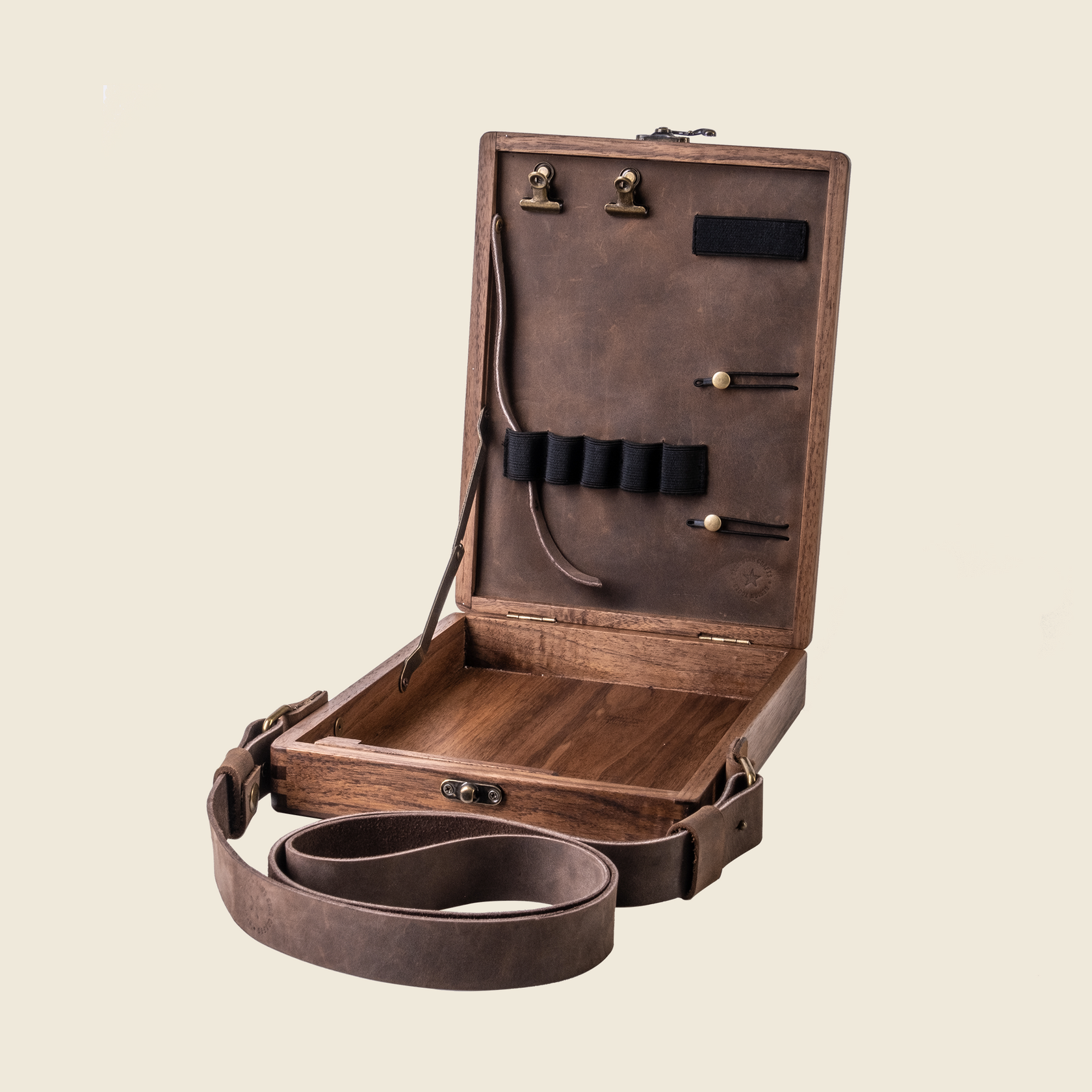Messenger Wood Box – Blue Star Crafts Store
